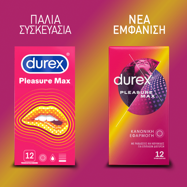 ΠΡΟΦΥΛΑΚΤΙΚΑ DUREX PLEASURE MAX